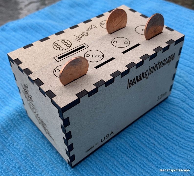 Coin Drop Game Fun SVG Glowforge Games Laser - Etsy