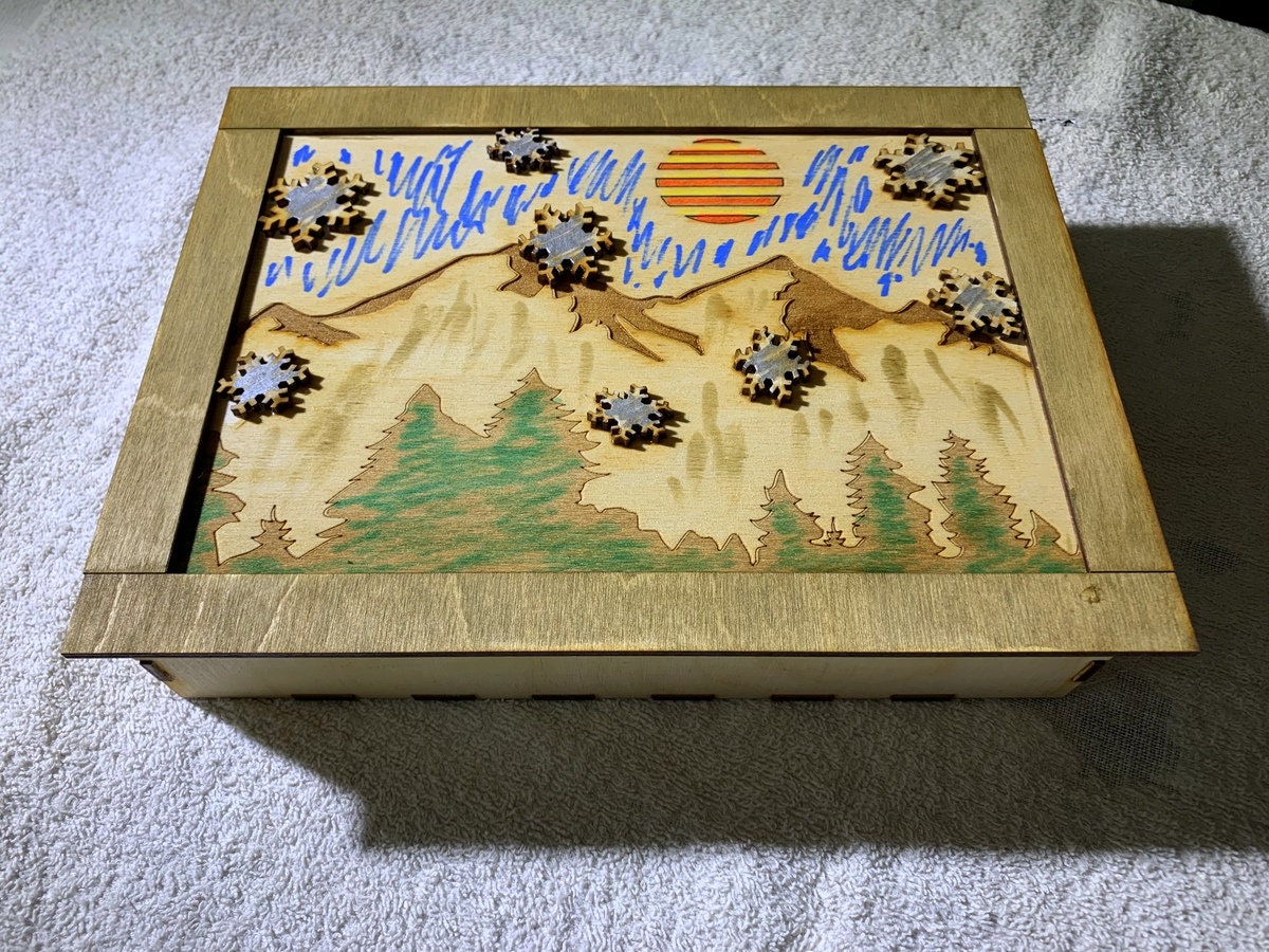 Hand Gun Concealed Picture Box to Hang on Wall, Sit on Desk or ...