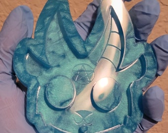 Sculpting & Forming Craft Supplies & Tools MTO Baphomet Kitty Mold etna ...