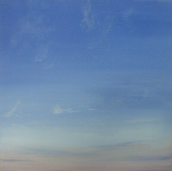 Acrylic Sky Painting on Canvas | Etsy