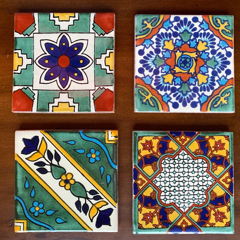 Tile Coasters - Etsy