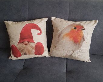 Robin Cushion - Etsy UK
