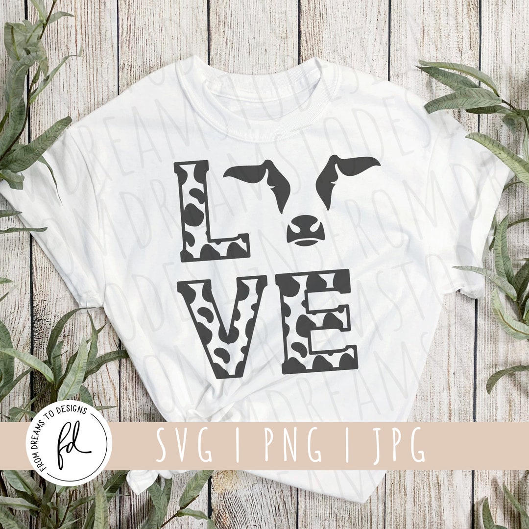 Western Svg - Cow Face Svg - Love Cow Svg - Cow Lover Svg - Cow Print ...