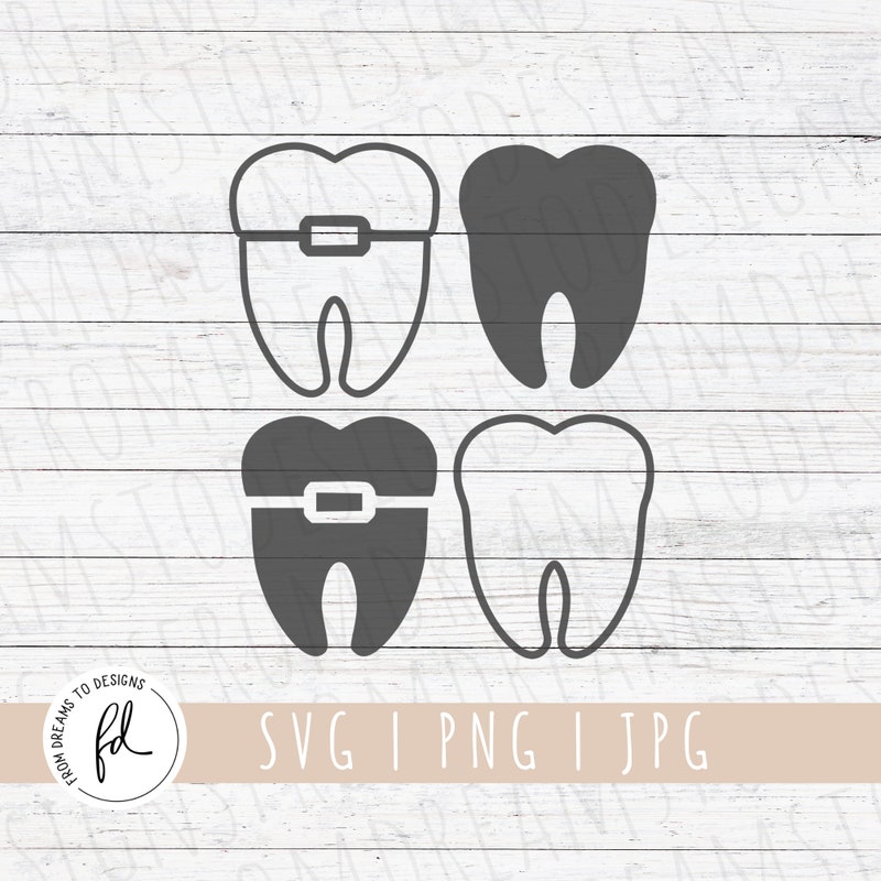 Tooth Svg - Etsy