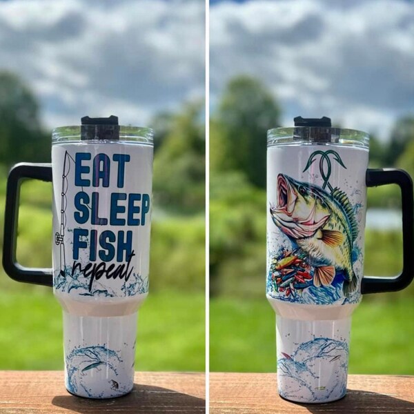 Eat Sleep Fish - Etsy