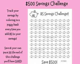 Emergency Fund Savings Tracker Printable Honey Pot Bees - Etsy