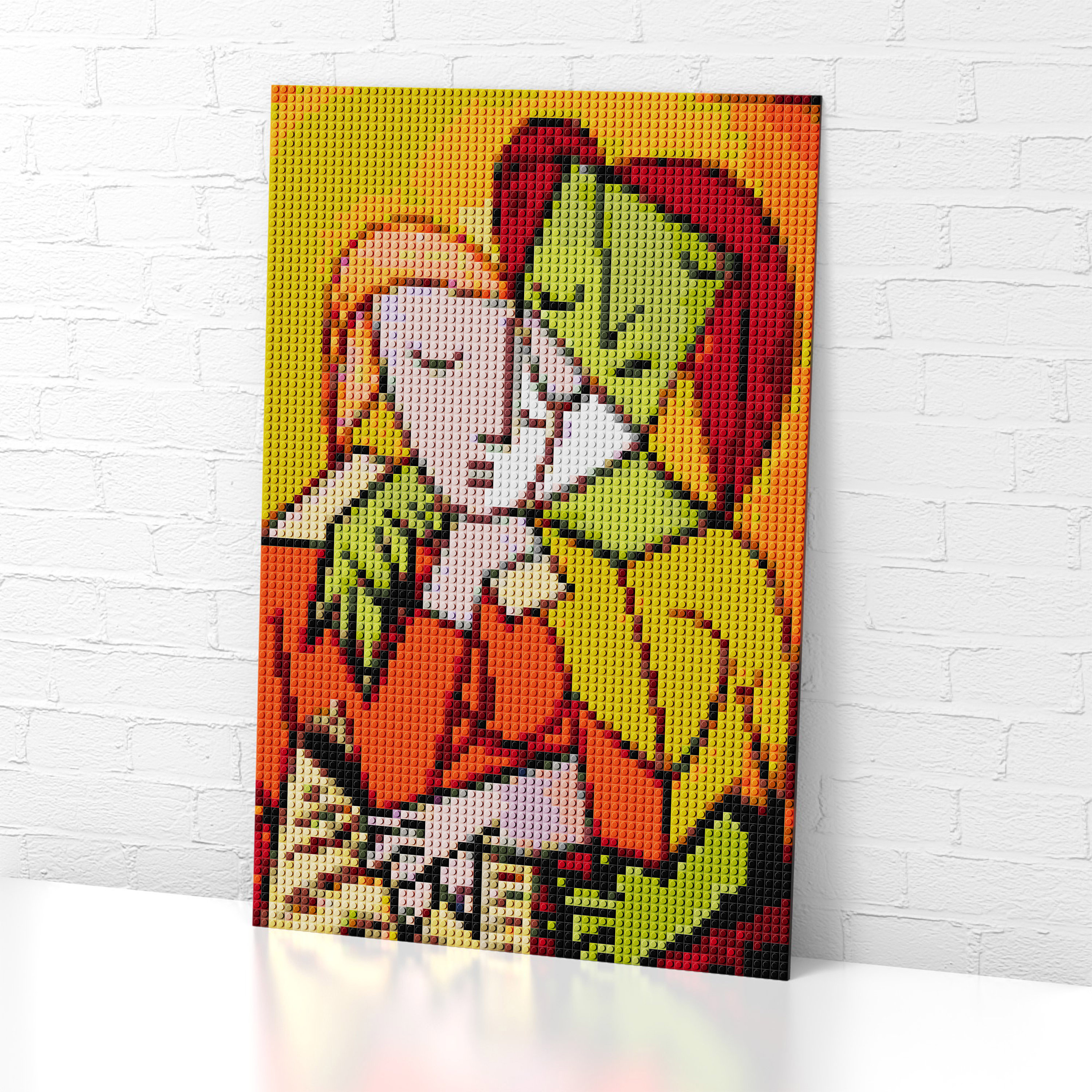 Picasso two Girls Reading Pixel Art Mosaic/brick - Etsy UK