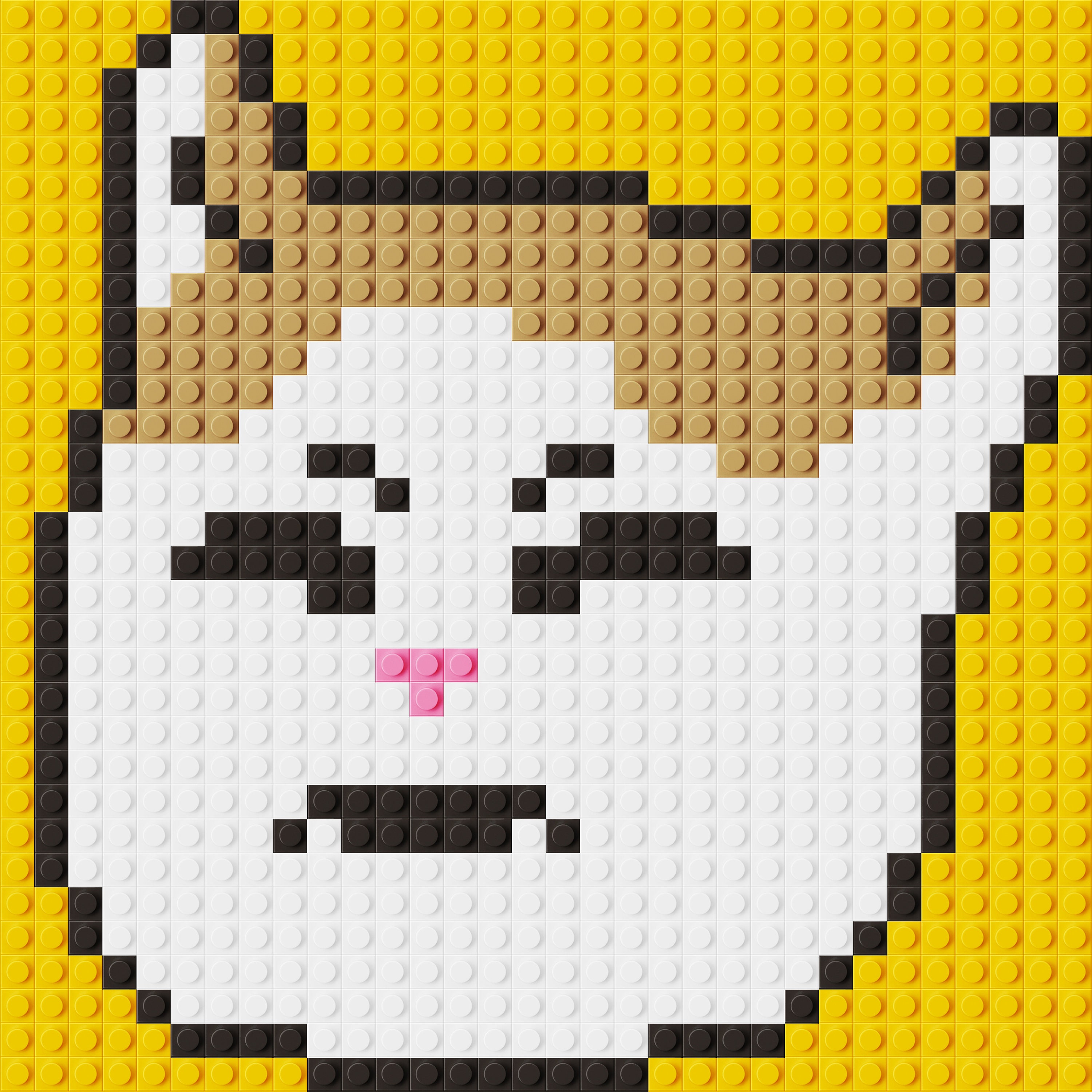 Cat No Banana Meme Pixel Art/ Brick Mosaic/ Gift for Friends/ - Etsy