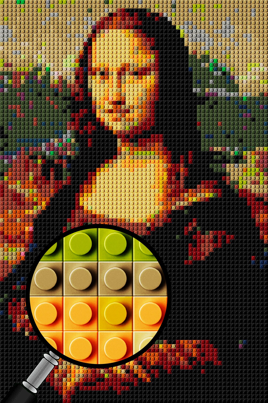 Leonardo Da Vinci the Mona Lisa Pixel Art - Etsy UK