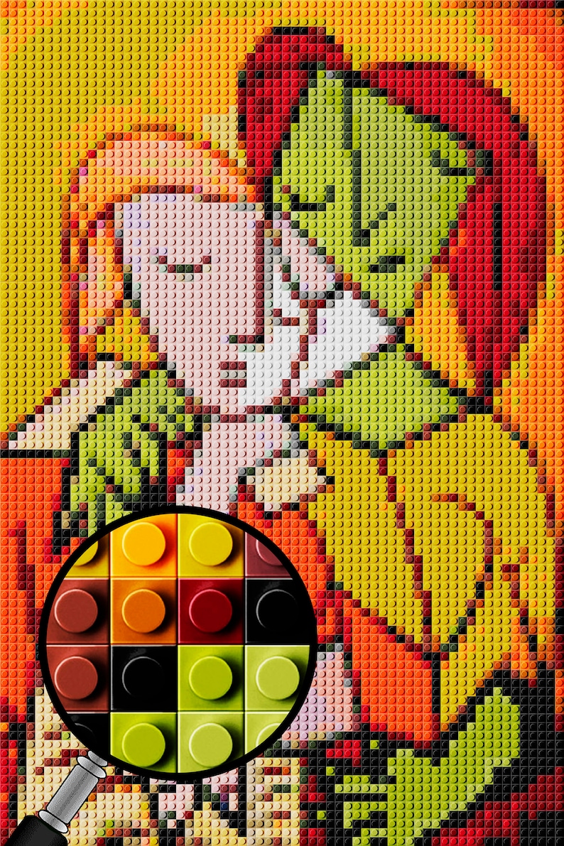 Picasso two Girls Reading Pixel Art Mosaic/brick - Etsy Canada