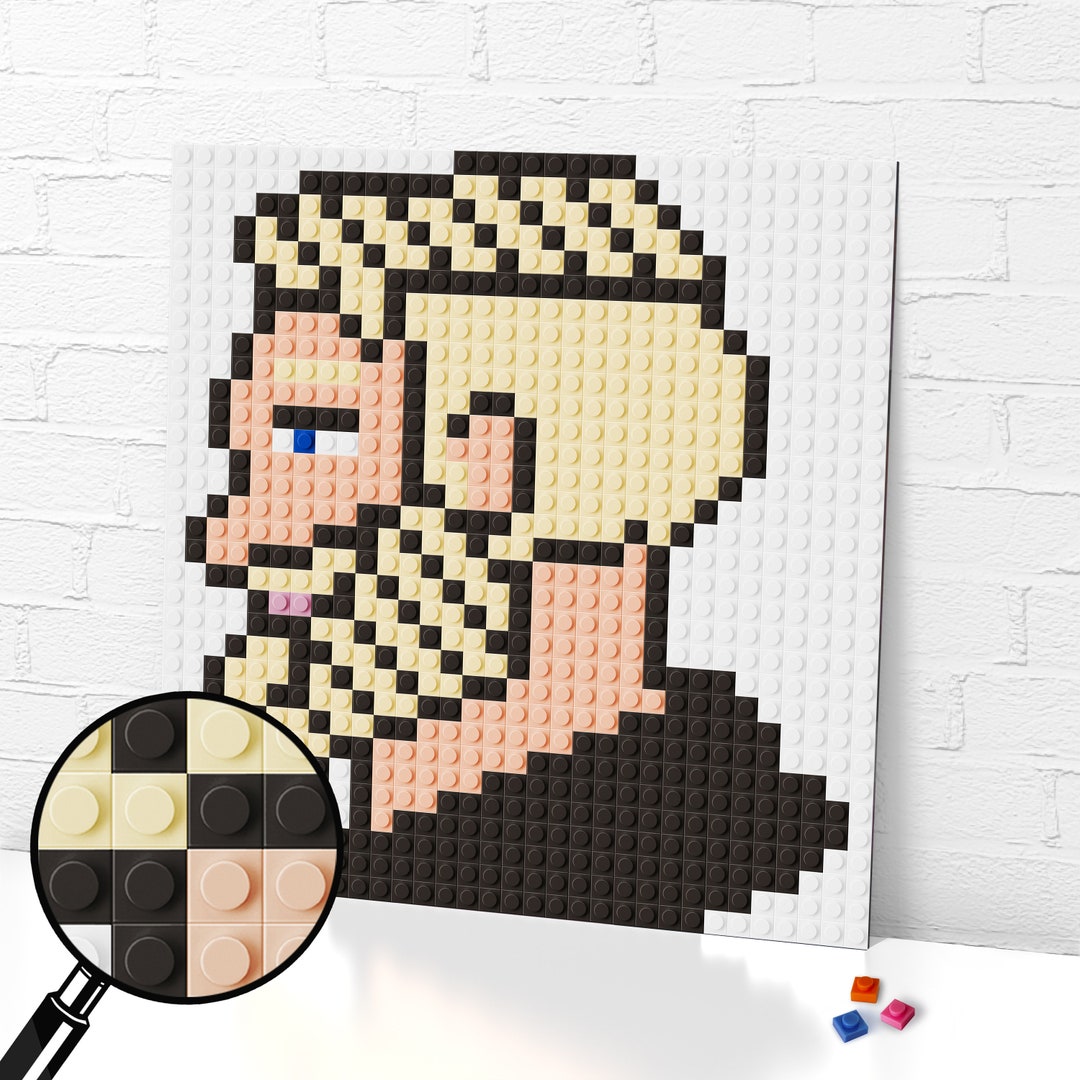 I Would Never Be a Simp Meme Pixel Art/ Brick Mosaic/ Gift for Friends ...