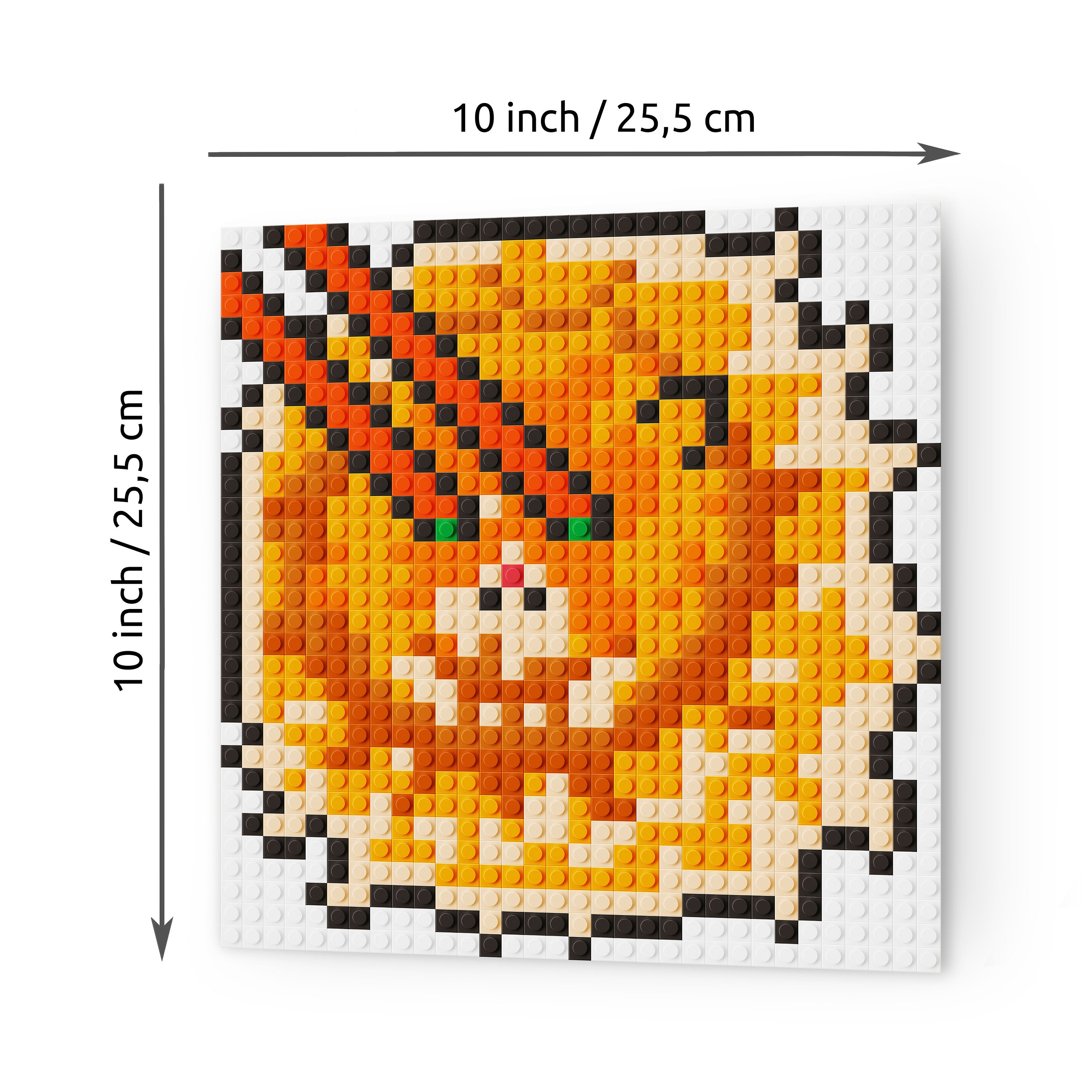 Bullet Cat Meme Pixel Art/ Brick Mosaic/ Gift for Friends/ 10 - Etsy