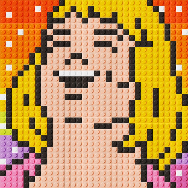 He-man Sings Meme Pixel Art/ Brick Mosaic/ Gift for Friends/ - Etsy
