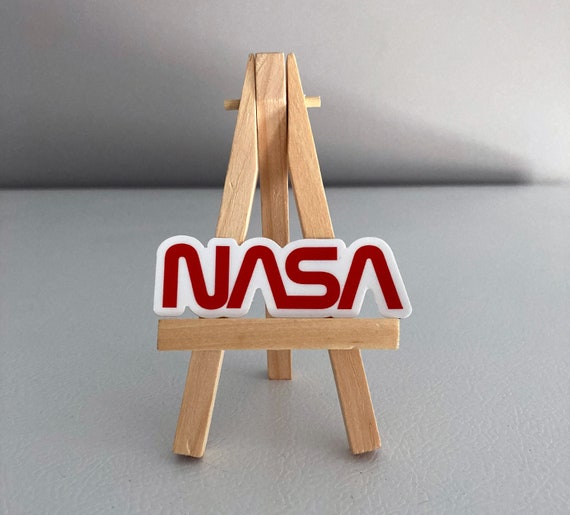 NASA Logo Worm High Quality Vinyl Sticker | Etsy