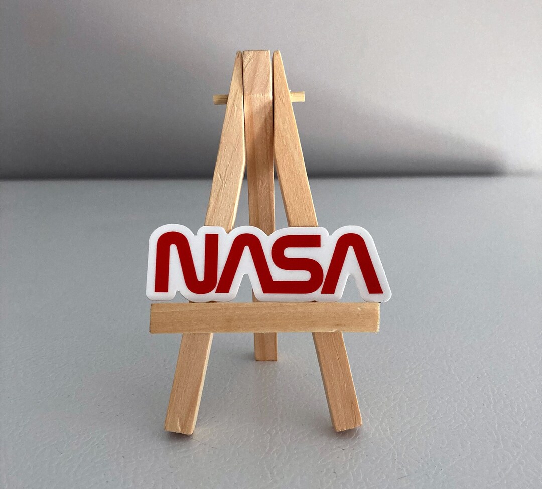 NASA Logo - Worm - High Quality Vinyl Sticker - Etsy
