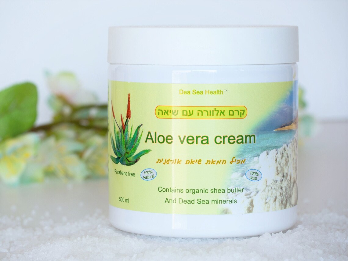 Body Butter Aloe Vera Natural Skincare Gift for Mom Healing - Etsy