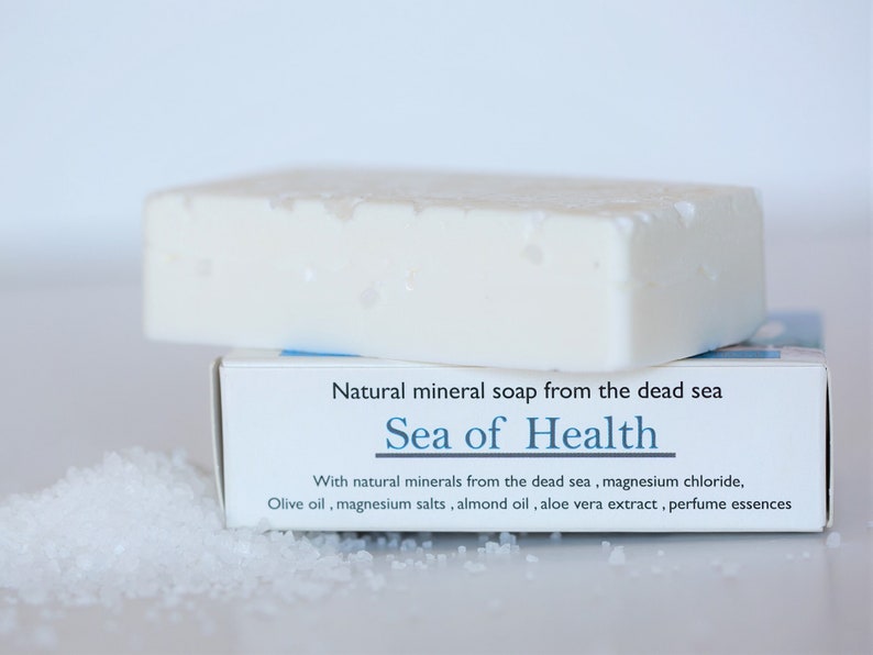 Natural Soap, Skin Care, Handmade Soap Bar, Dead Sea 3 Soaps Set (mud ...
