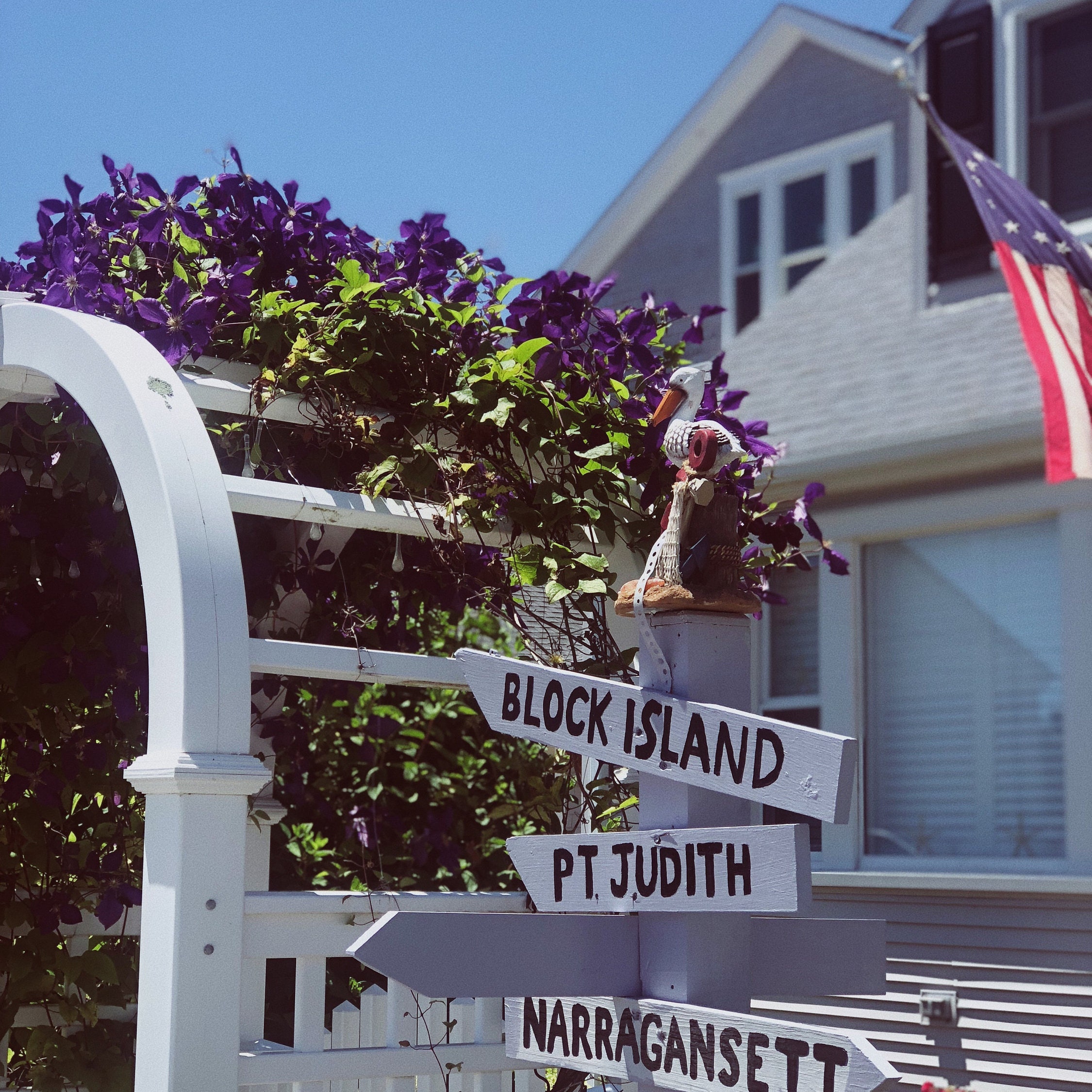 Picket Fence Narragansett Block Island Point Judith Rhode Island ...