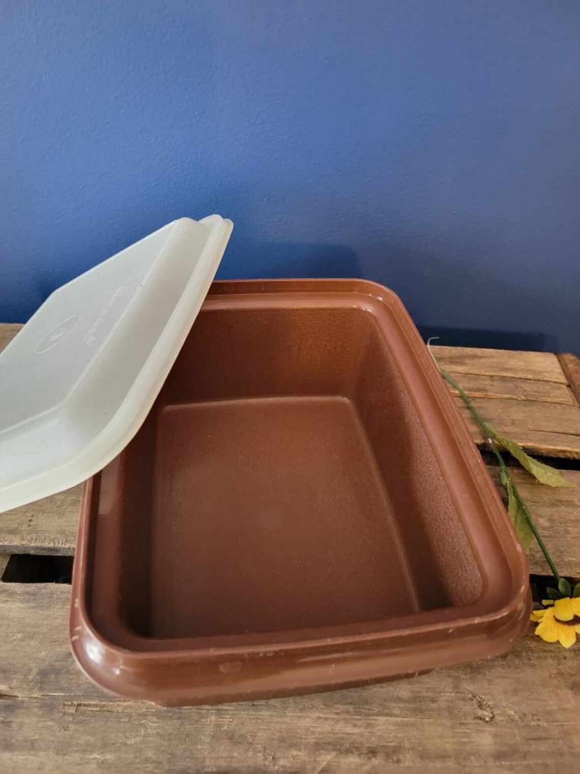 Vintage Tupperware Lunch Box Storage Container With Lid FREE - Etsy