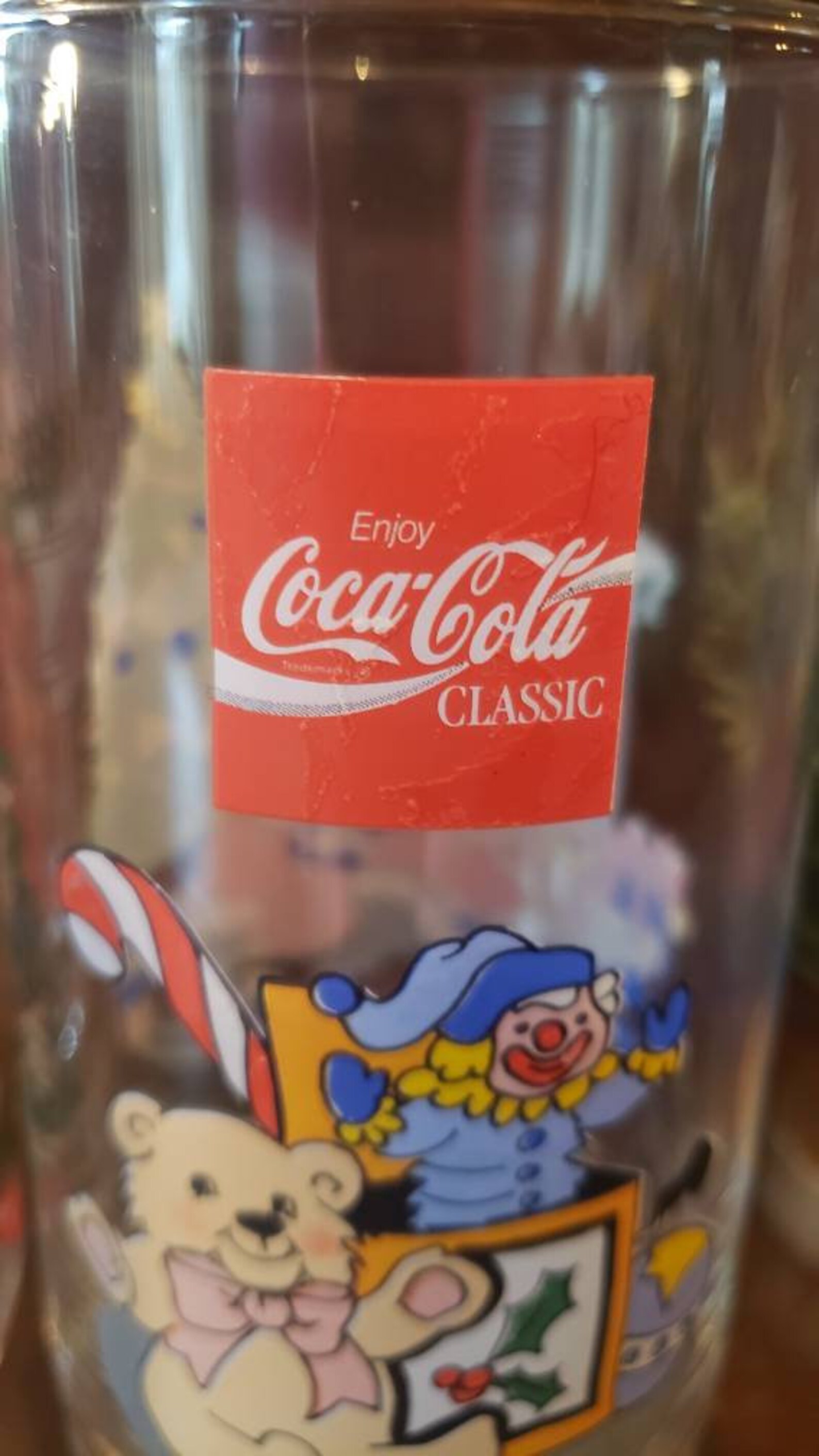 Vintage Coca Cola Santa Christmas Holiday Drinking Glasses Set of Three ...