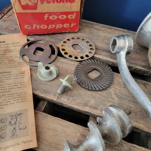 Vintage Keystone Food and Meat Chopper in Orginal Box Keyco Products ...