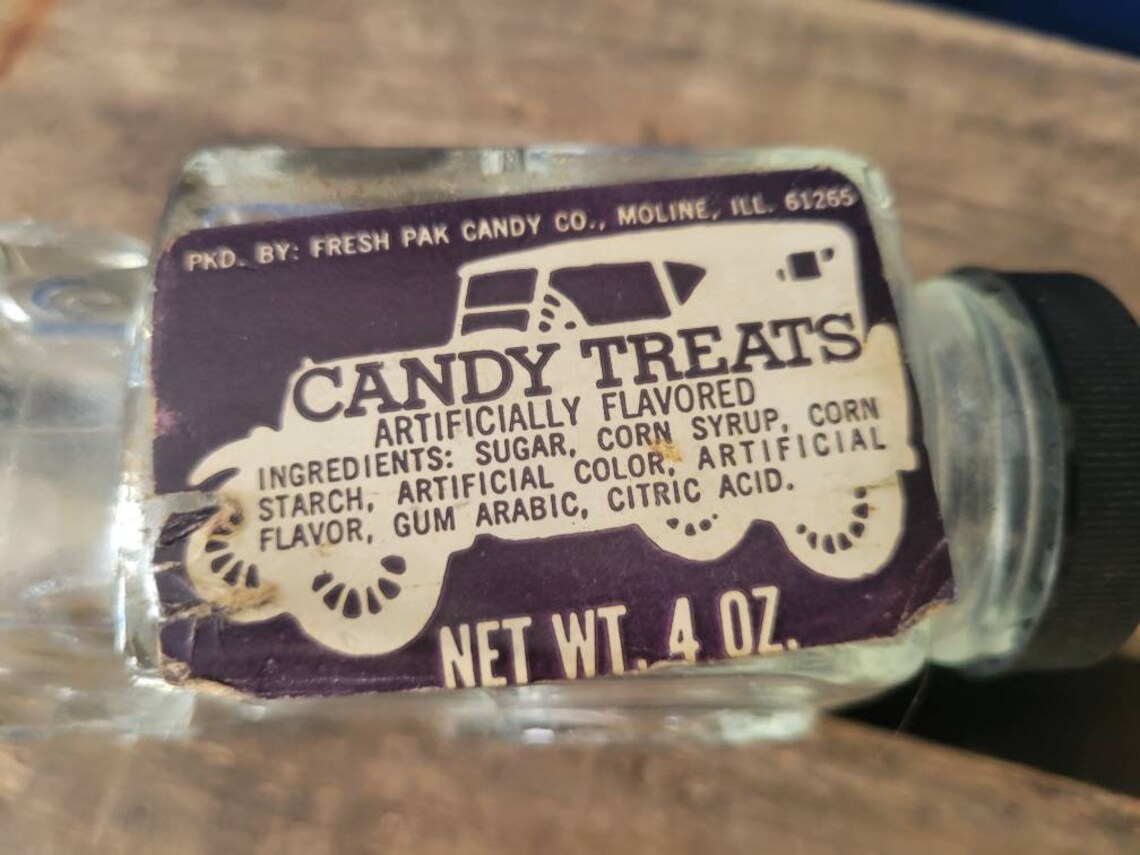 Vintage Glass Candy Jars Three Vintage Glass Automobile Candy - Etsy