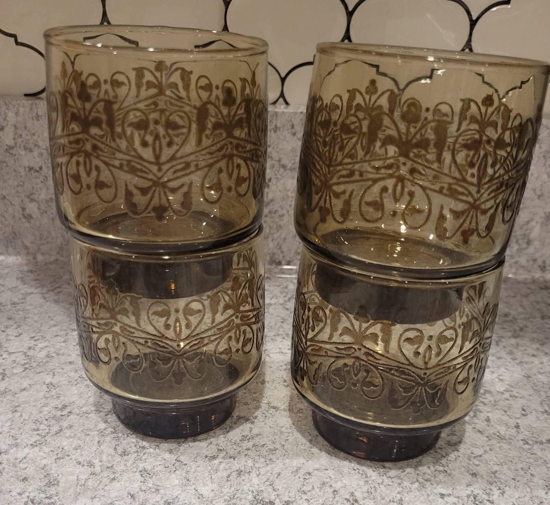 Vintage Libbey Bar Glasses Prado Old Fashioned by Libbey and Company ...