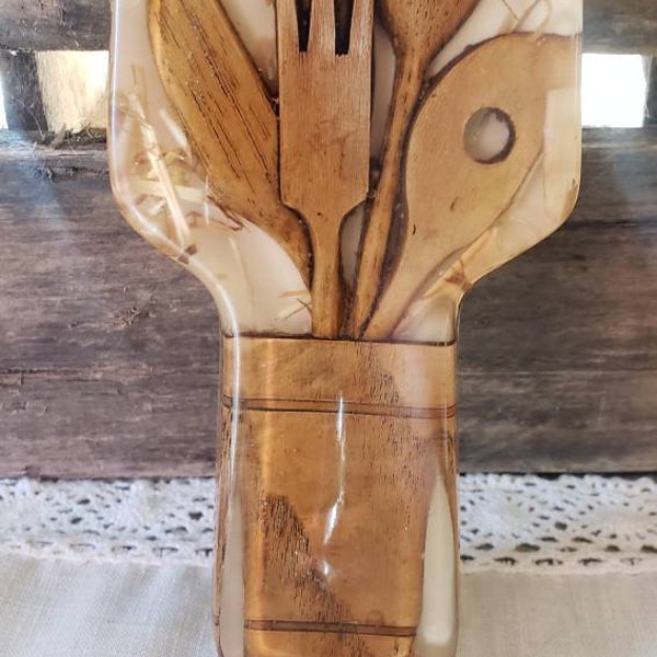 Retro Spoon Rest - Etsy