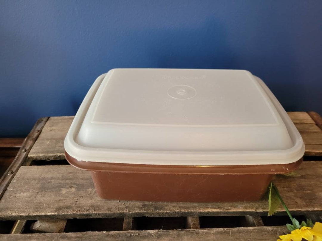 Vintage Tupperware Lunch Box Storage Container With Lid FREE SHIPPING ...