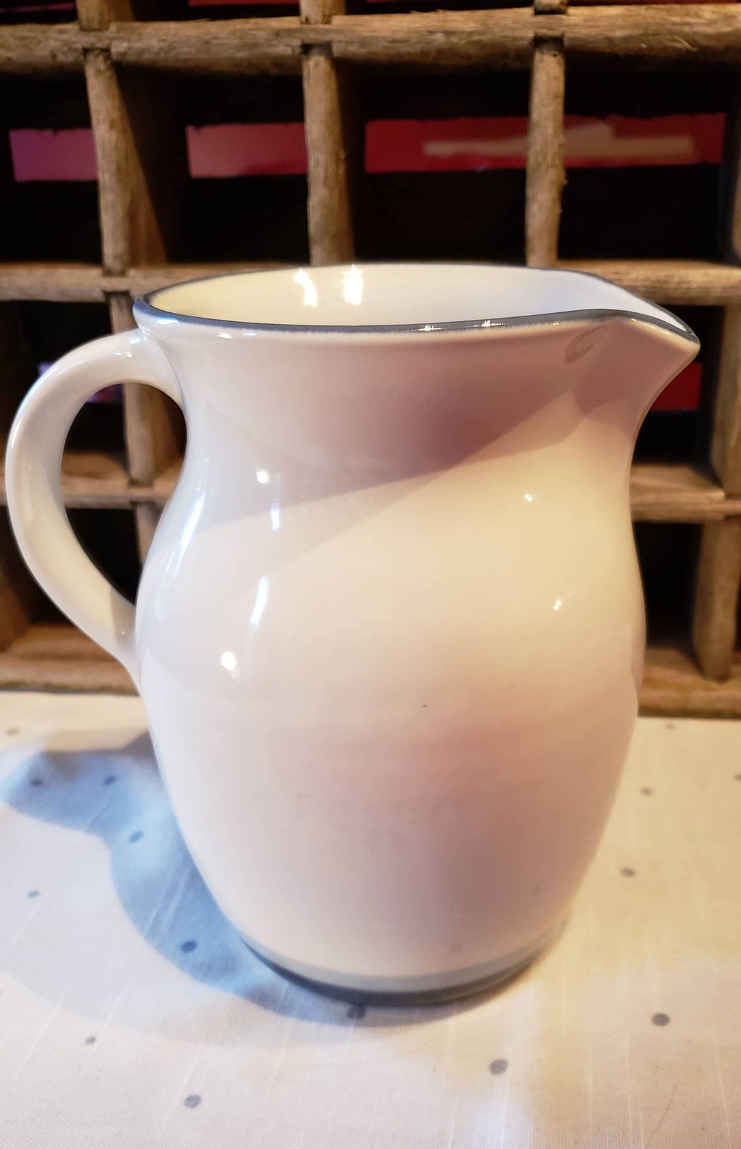 Vintage Pfaltzgraff Pitcher: Northwinds Pattern Pottery Vase - Etsy
