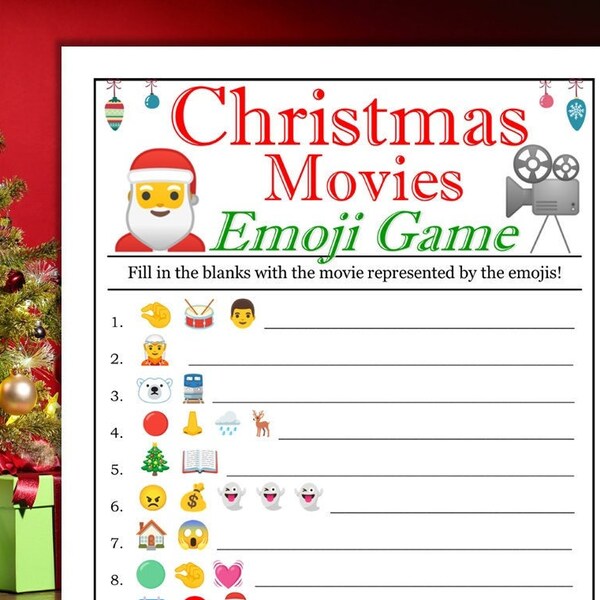 Emoji Christmas Songs - Etsy