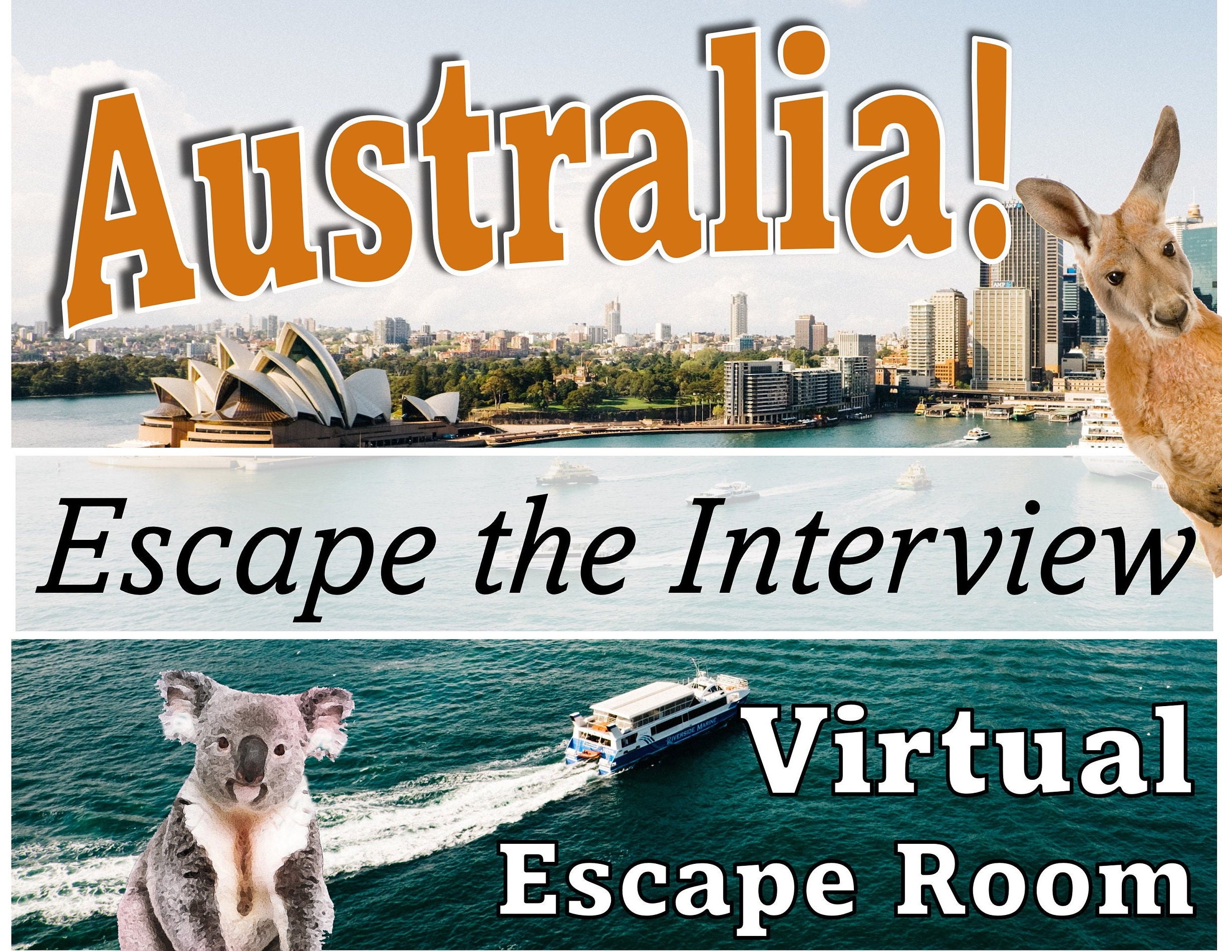 Canada & Australia Virtual Escape Room Double Pack - Etsy