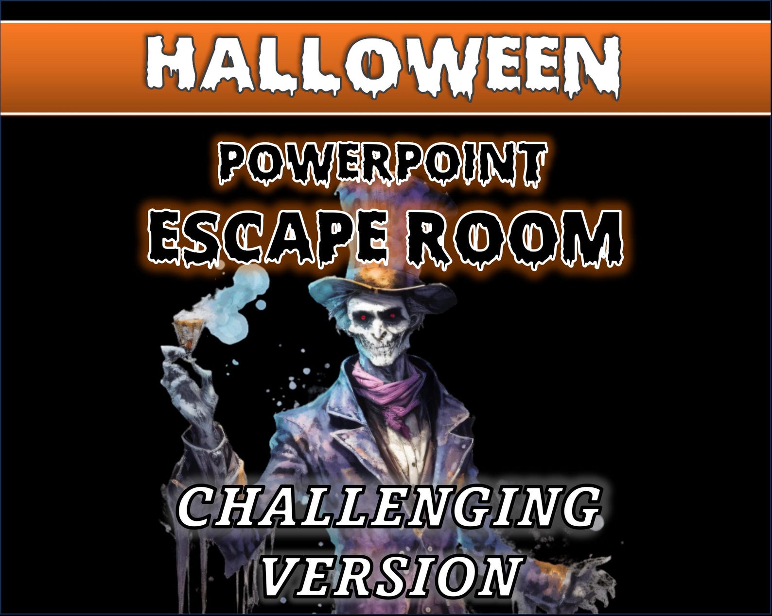 Halloween Powerpoint Escape Room – Challenging Virtual Game (digital ...