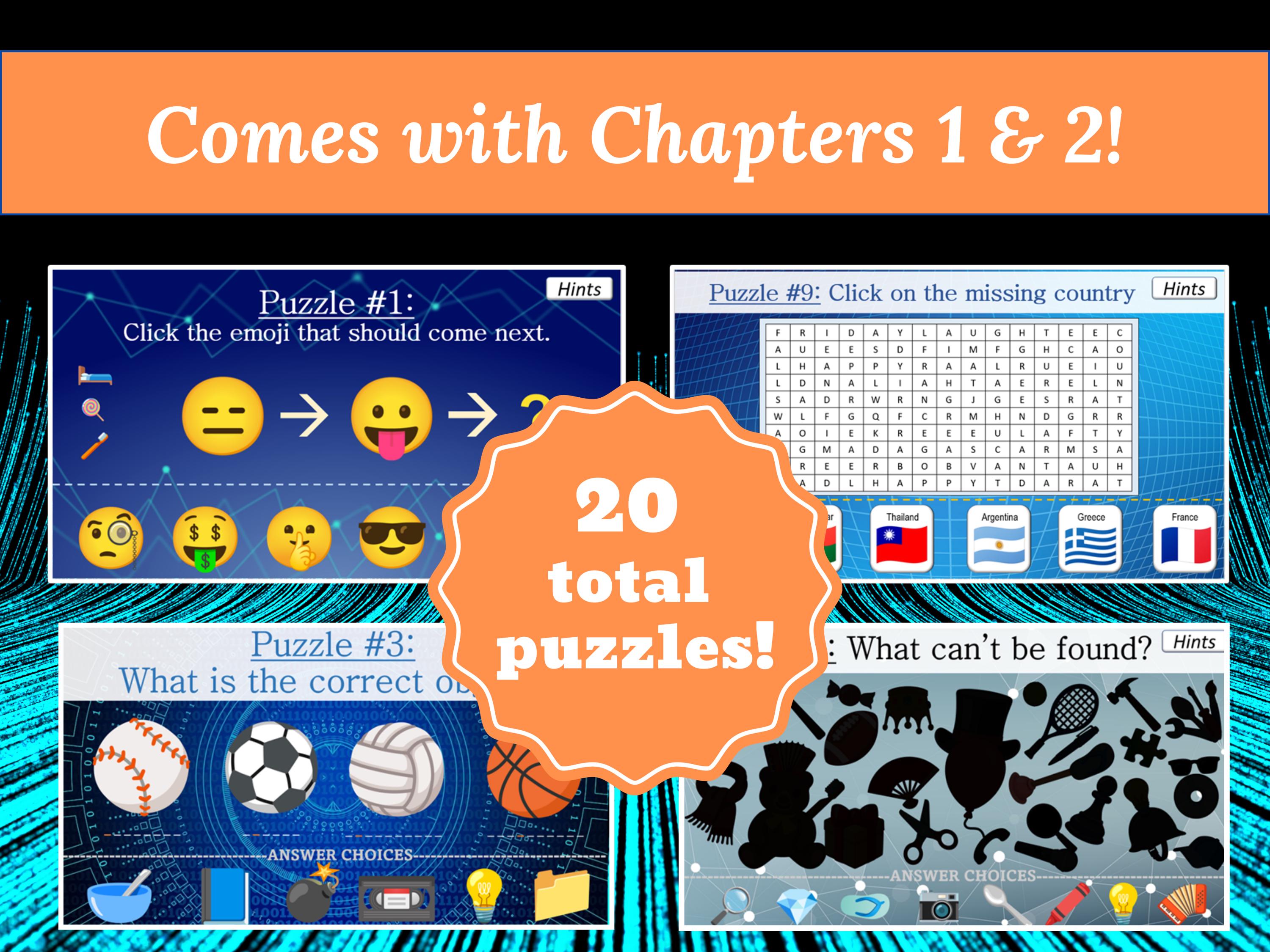 Emoji Escape Room Game: Powerpoint Zoom Games for Kids (digital ...