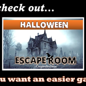 Halloween Powerpoint Escape Room – Challenging Virtual Game (digital ...