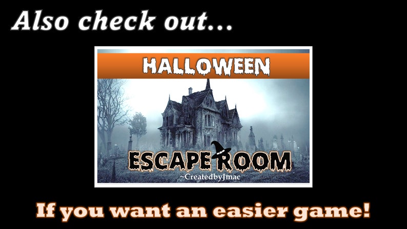 Halloween Powerpoint Escape Room – Challenging Virtual Game (digital ...