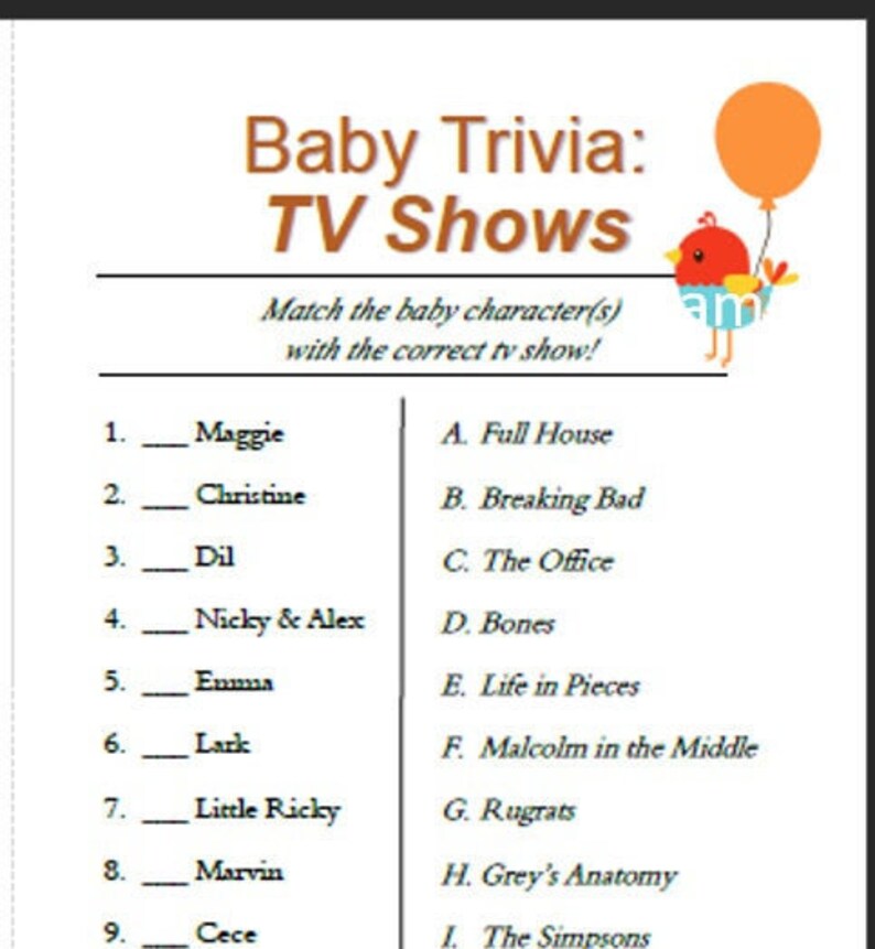Baby Shower Trivia Questions And Answers Baby Shower Jeopardy Your Baby Shower Trivia Questions And Answers Baby Shower Jeopardy Your