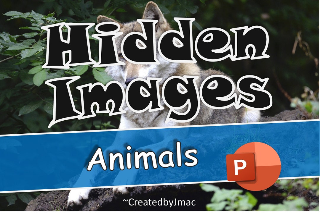 Hidden Images: Animals - Zoom Game - Virtual Powerpoint Family and ...
