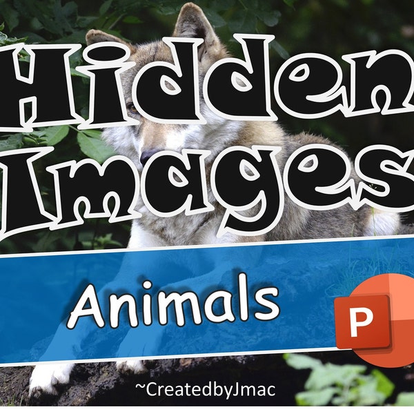 Hidden Animal - Etsy