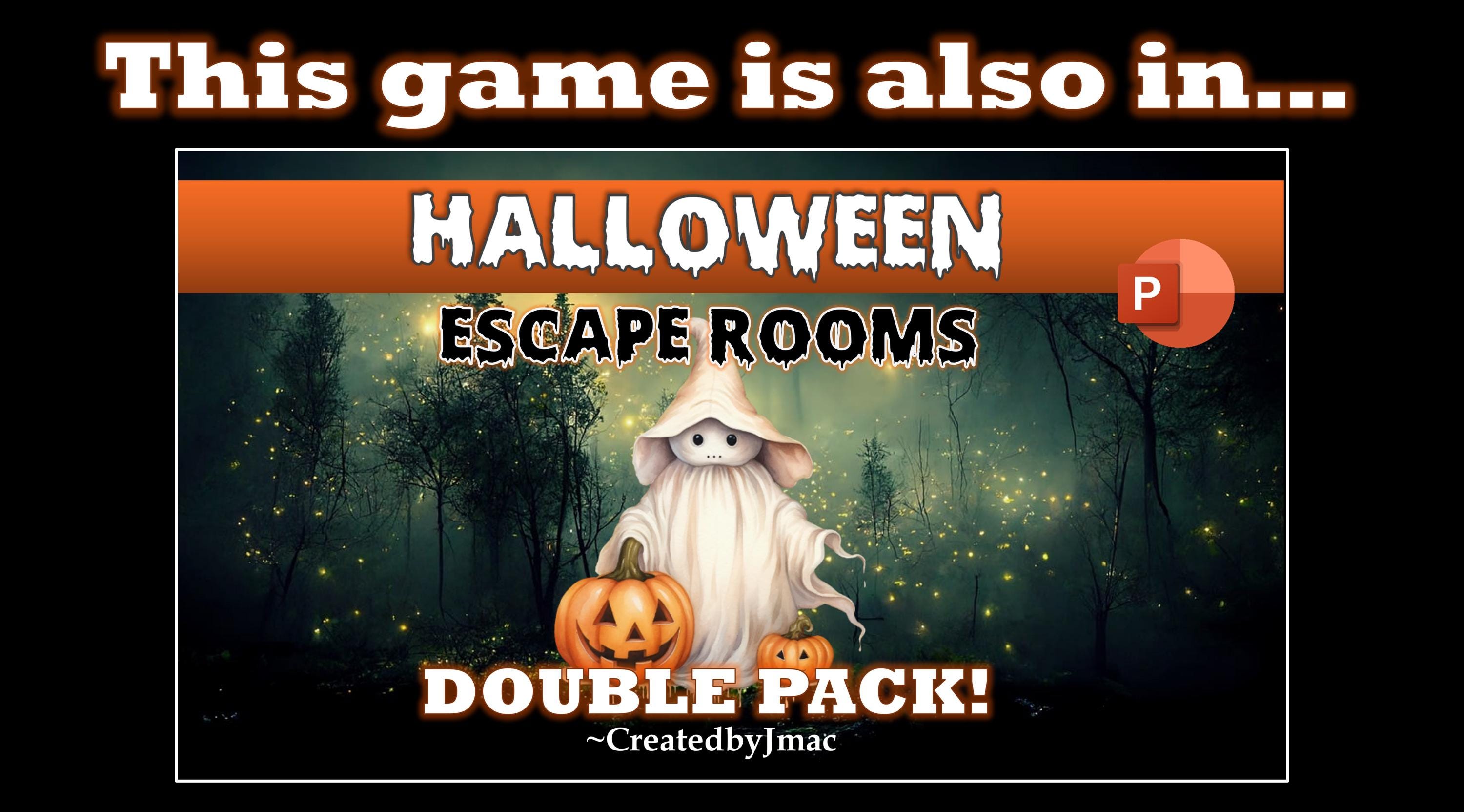 Halloween Powerpoint Escape Room – Challenging Virtual Game (digital ...
