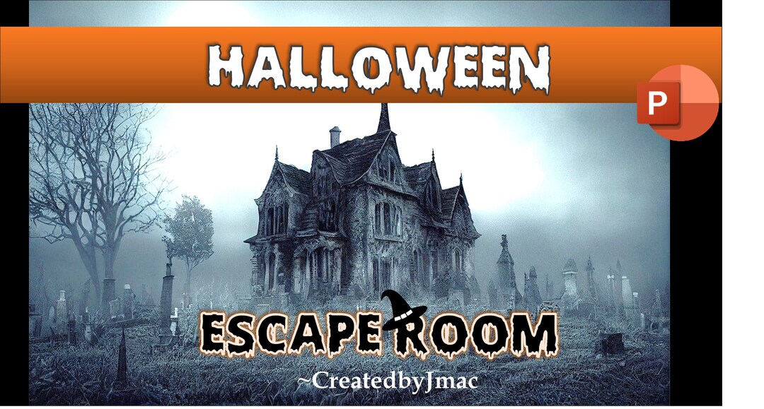 Halloween Escape Room - Powerpoint Escape Room Style Zoom Game for Kids ...
