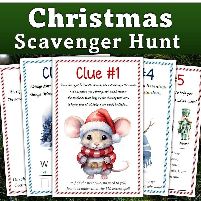 Short Scavenger Hunt - Etsy