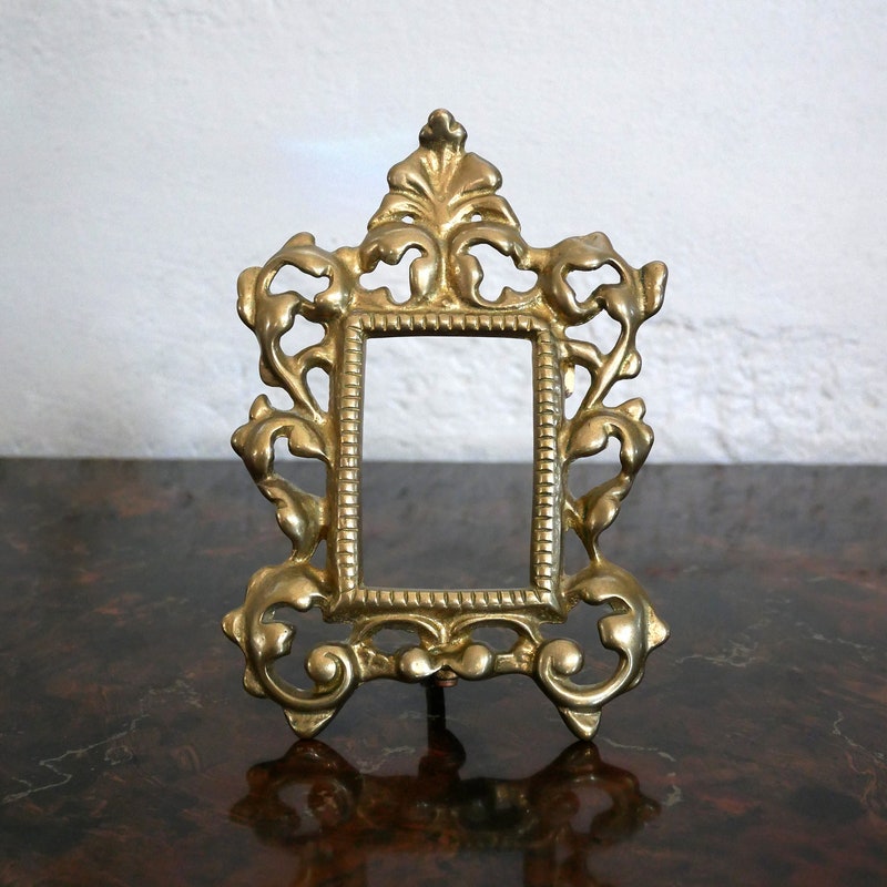 Brass Picture Frame - Etsy