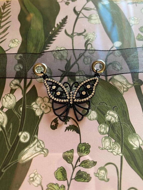 Rhinestone Butterfly | Etsy