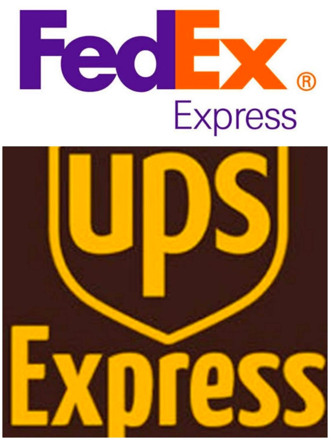 Express Shipping DHL UPS Fedex Aramex - Etsy