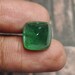Natural Emerald Sugarloaf Cabochon 7.68 Cts Vivid Bright Green - Etsy
