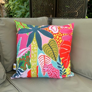 Outdoor Cushion, Waterproof Cushions , Tropicals , Handmade , Summer ...