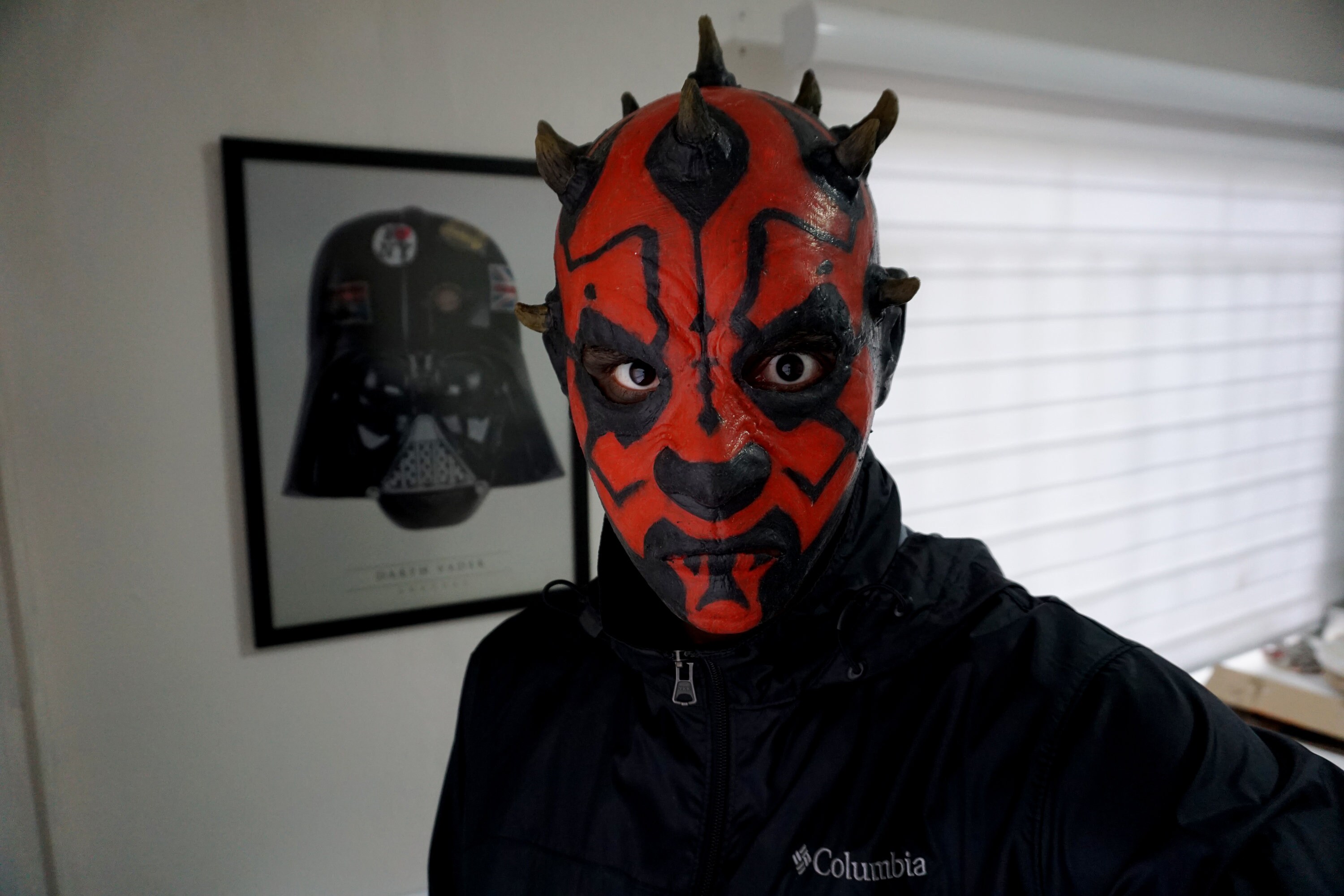 Darth Maul Latex Mask - Etsy