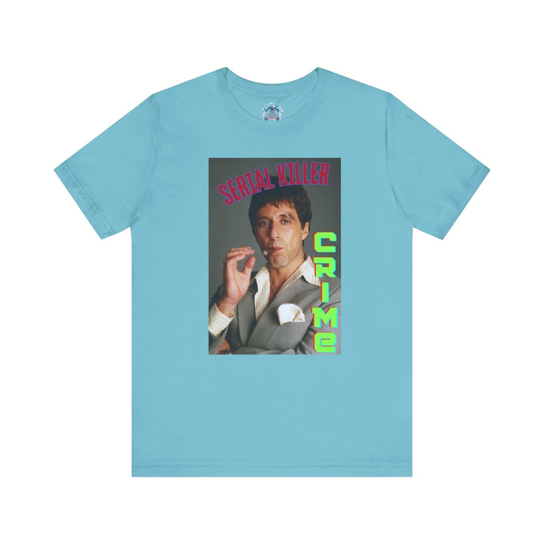 Serial Killer, Tony Montana, Scarface , Crime Unisex Jersey Short ...