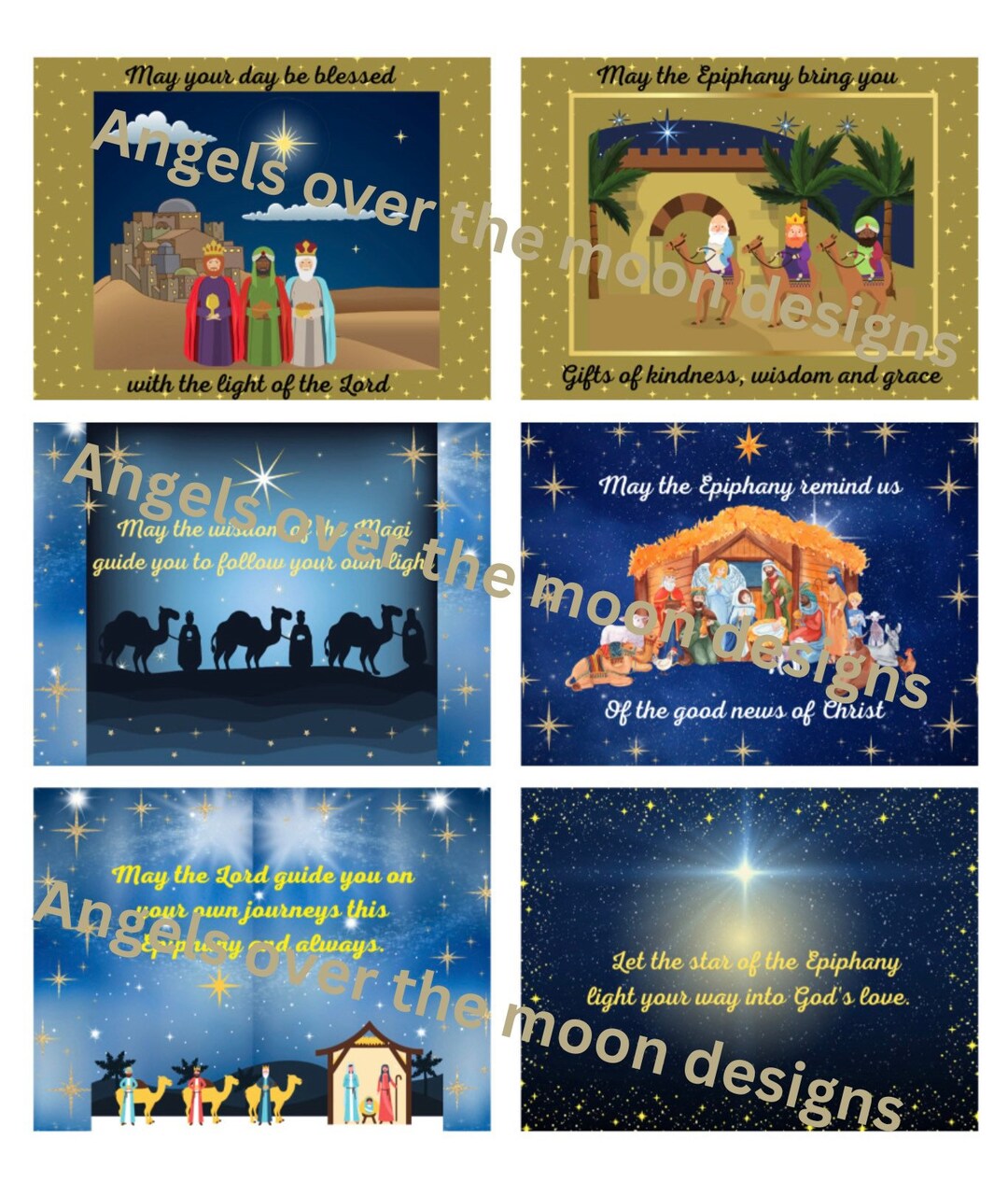 Feast of the Epiphany printable Notes - Etsy